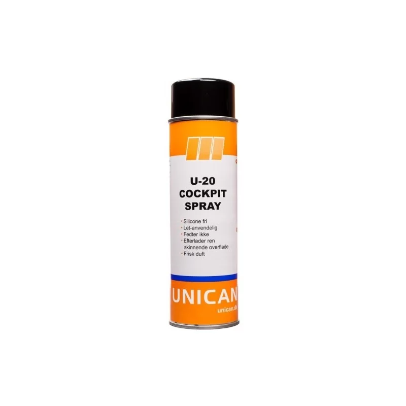 Unican U-20 Cockpit Spray 500ml aerosol - Köp här!